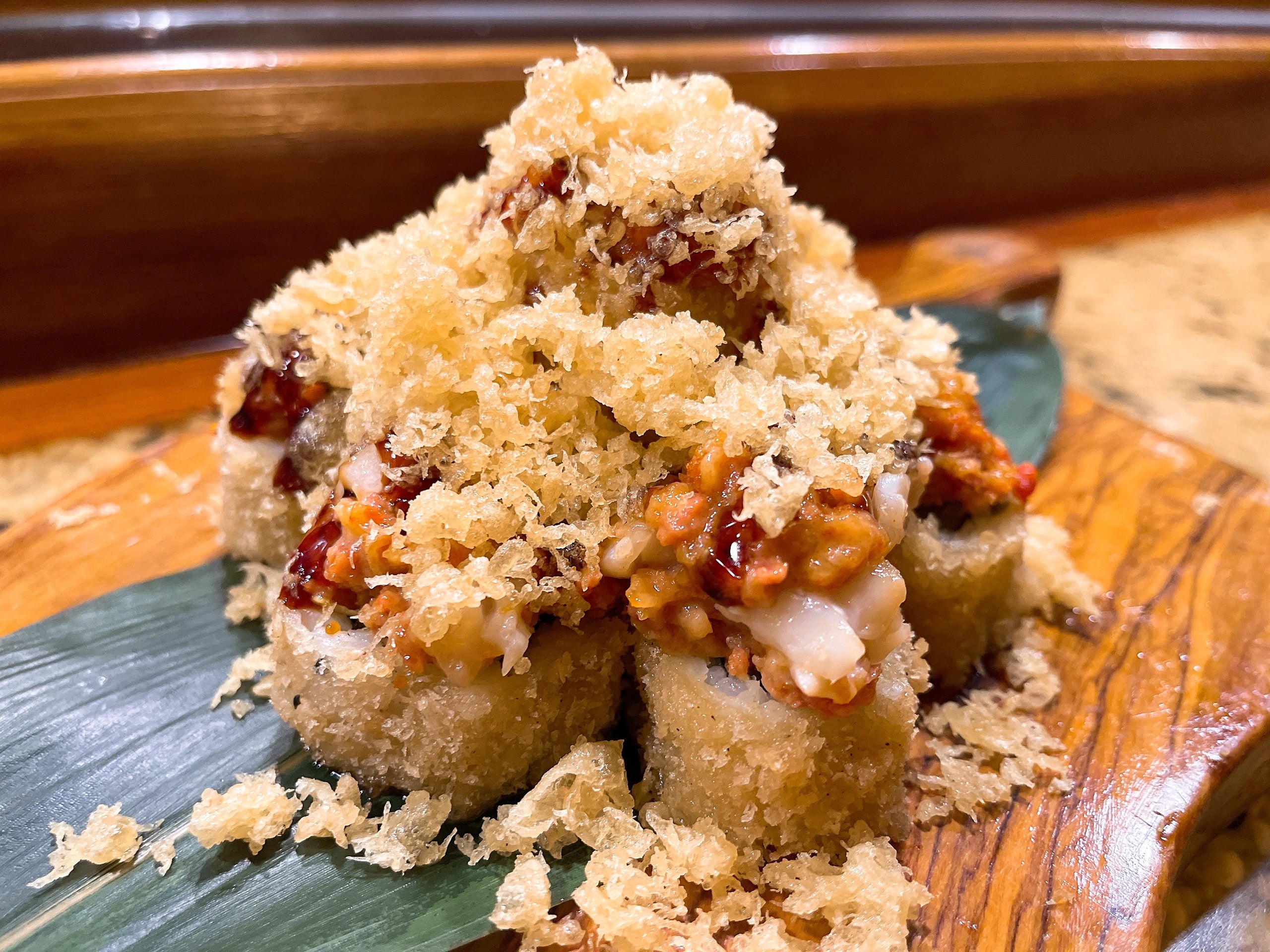Fried Volcano Roll